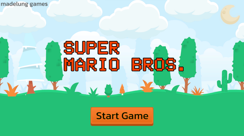 Super Mario Bros. Clone by Salih Karakus