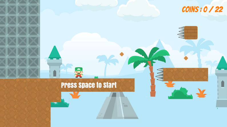 Super Mario Bros. Clone by Salih Karakus