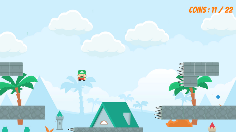 Super Mario Bros. Clone by Salih Karakus