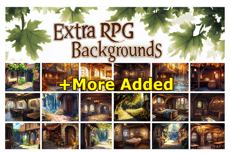 Extra RPG Backgrounds, +Regular Updates, Medieval Variety by BattleInkMaps