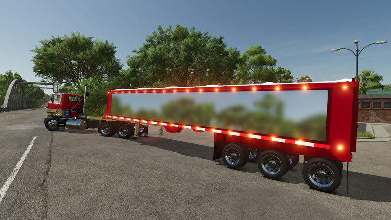 FS25 Lizard frameless end dump for pc V4 by PierceCustomGaming