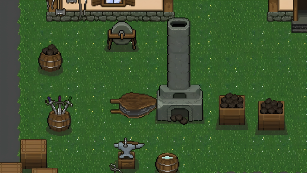 2D pixel Art Buildings by Mercury studio