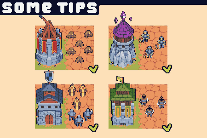 Medieval Enemy for TD Pixel Asset Pack by Free Game Assets (GUI, Sprite ...