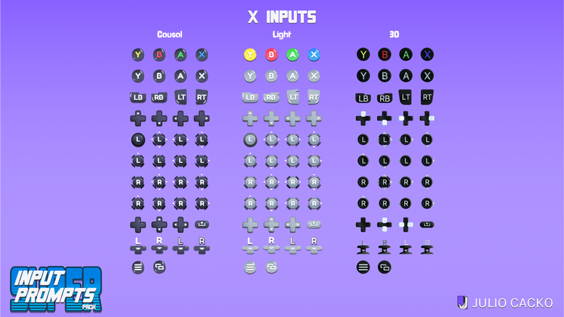 FREE Super Input Prompt Icon Pack for PC & Console Games– Compatible with Unreal Engine, Unity ...