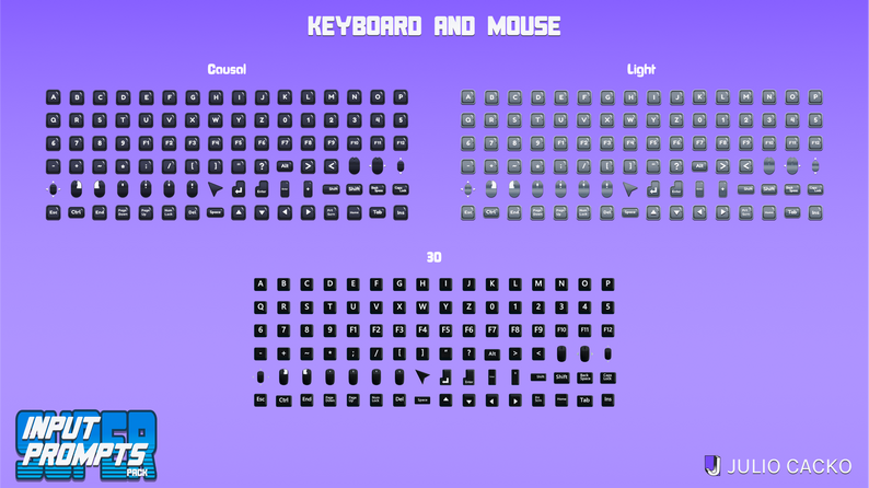 FREE Super Input Prompt Icon Pack for PC & Console Games– Compatible ...