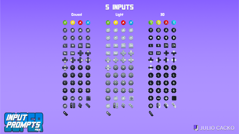 FREE Super Input Prompt Icon Pack for PC & Console Games– Compatible with Unreal Engine, Unity ...