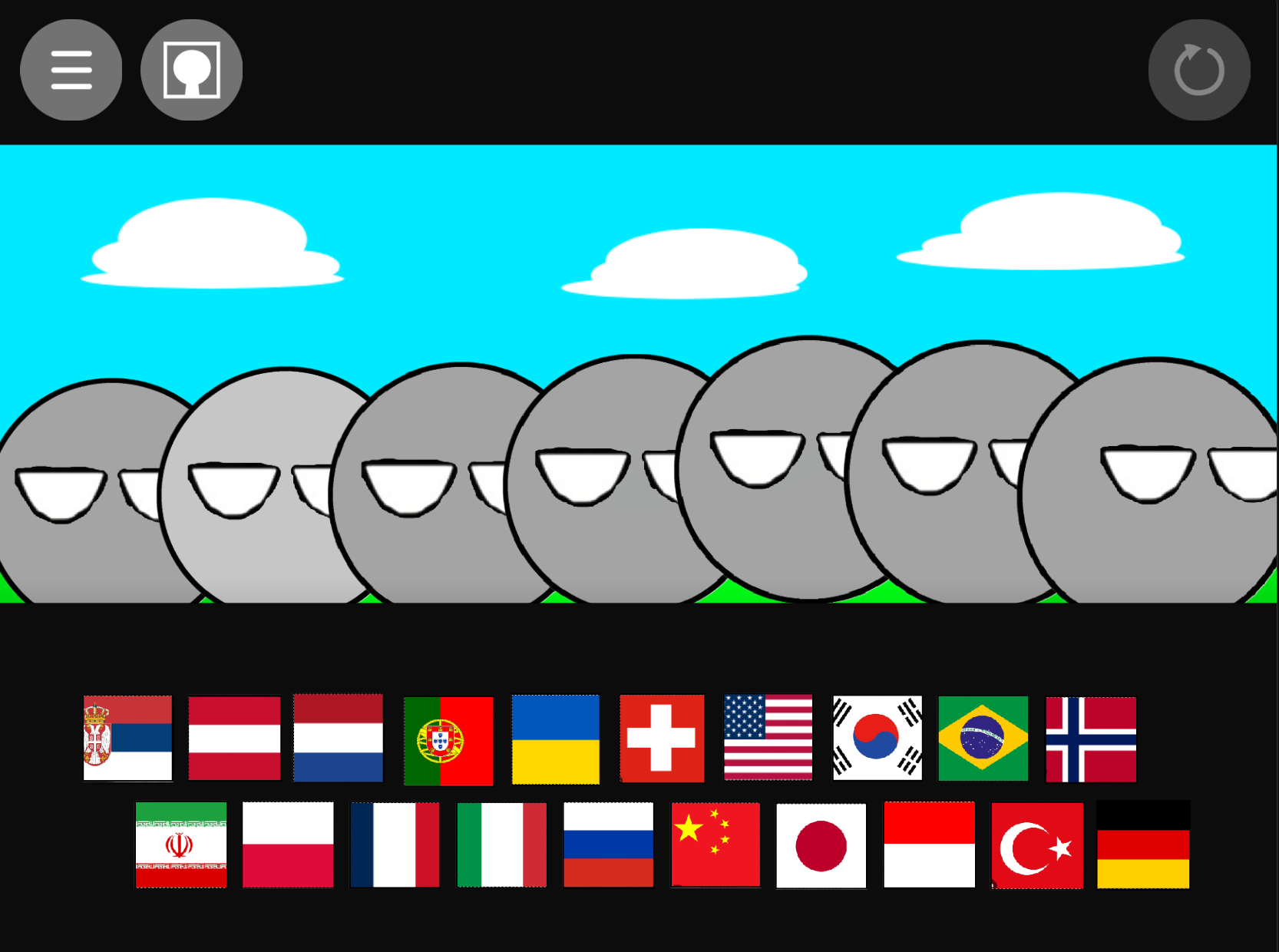 sprunki countryball mod by mystical poland