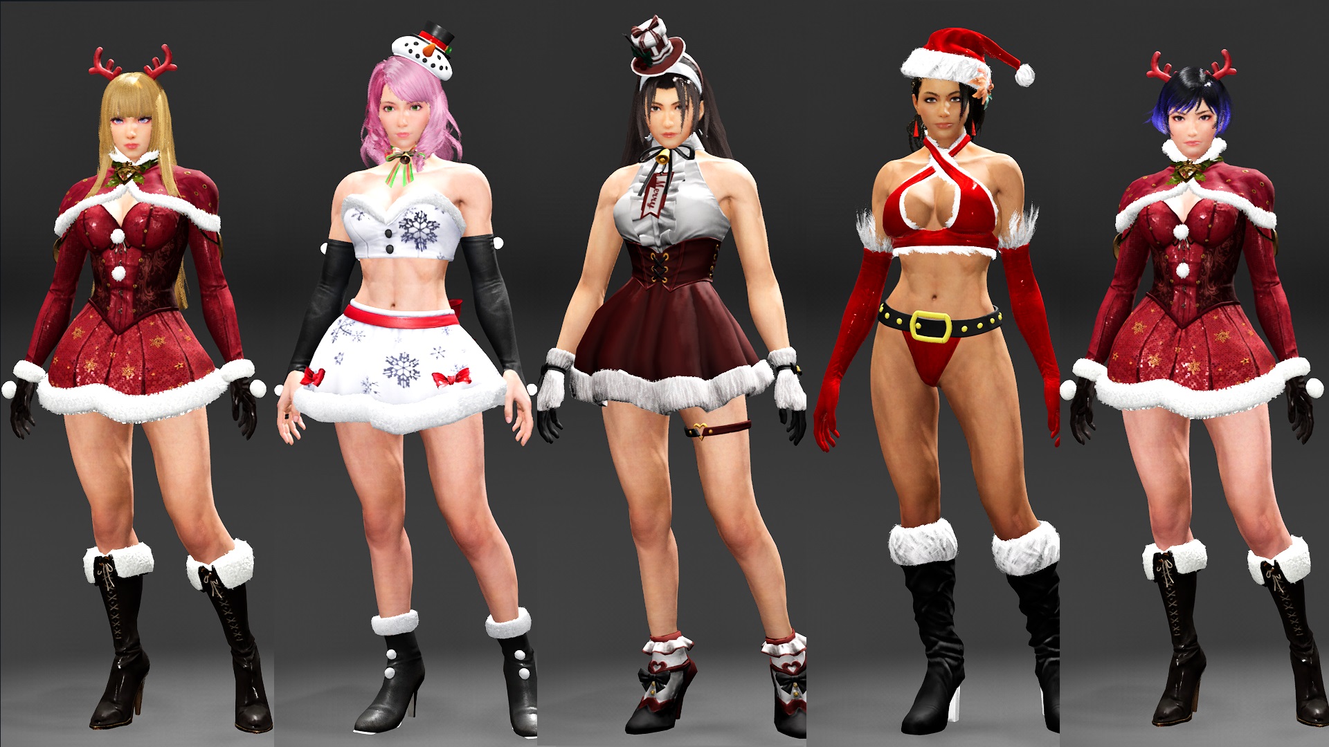 Tekken 8 XMAS Pack for all girls by DavidDOA