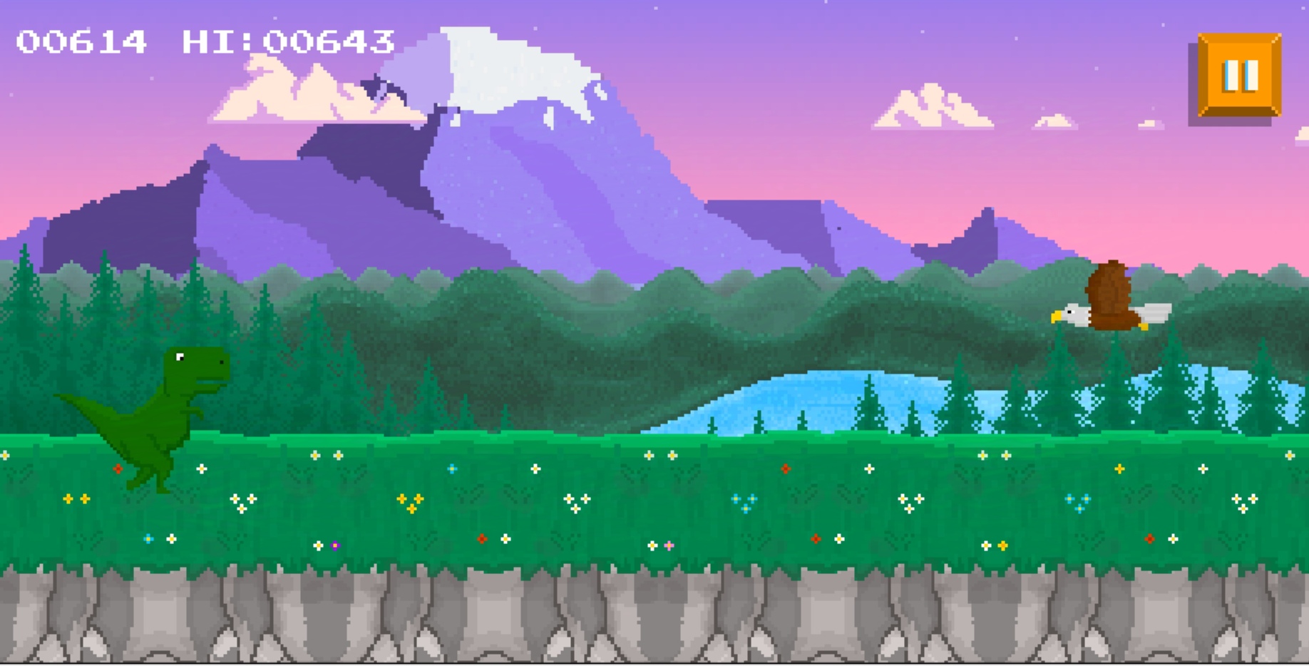 Dino Runner Remastered by Oxon5