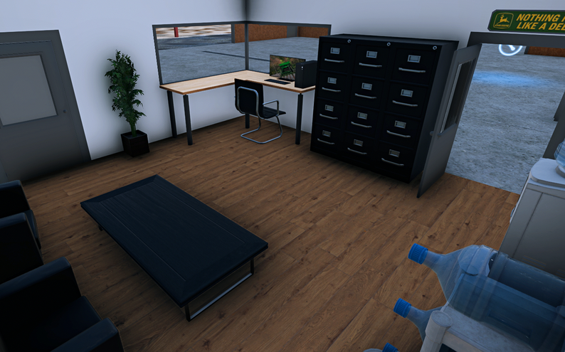 FS22 American shop by FieldWise Modding