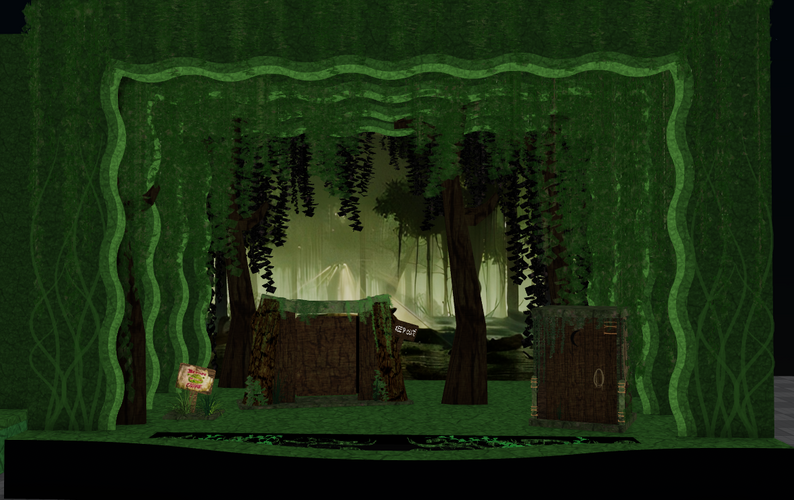Shrek The Musical Sets by Take A Bow Theatrics