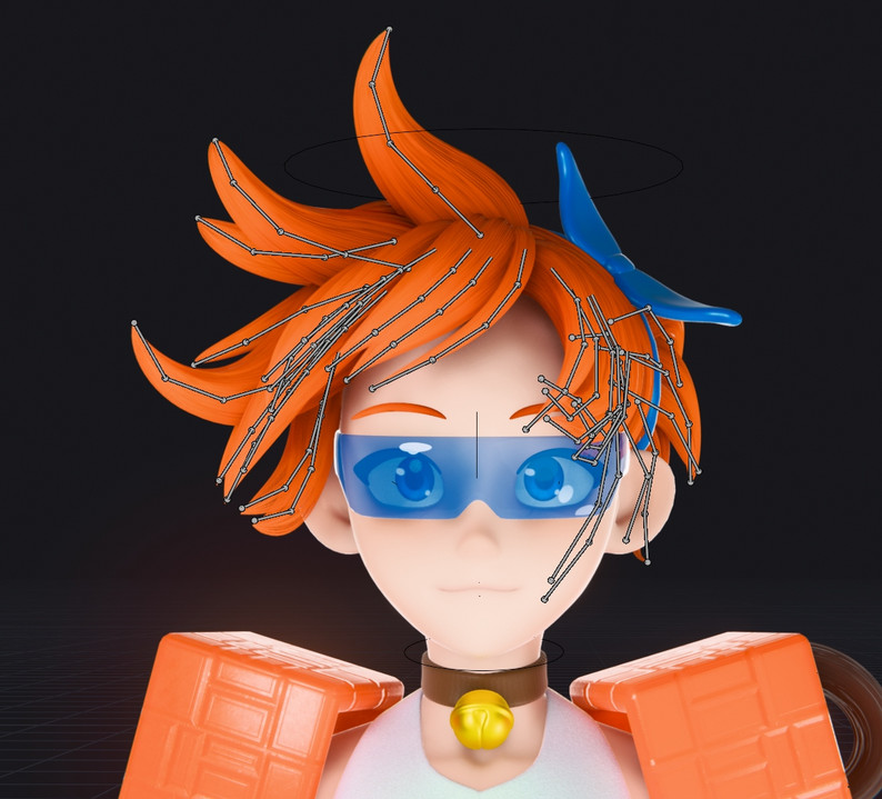 Blender-chan: Free Blender character by Amarillo