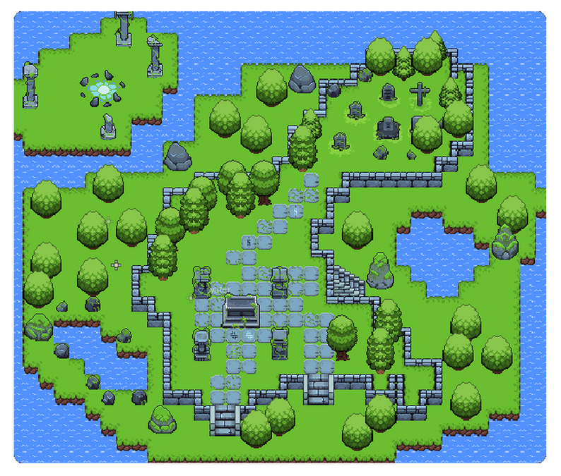 Magic Ruins Pixel Art Asset Pack by Androx