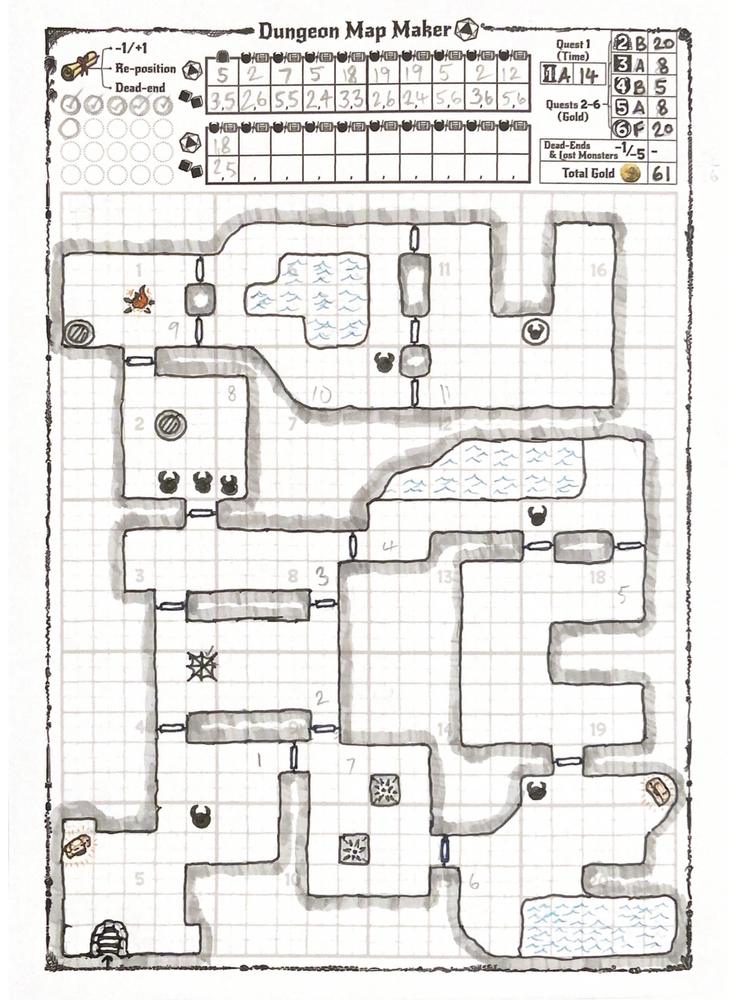 Dungeon Map Maker by Harry Metcalf