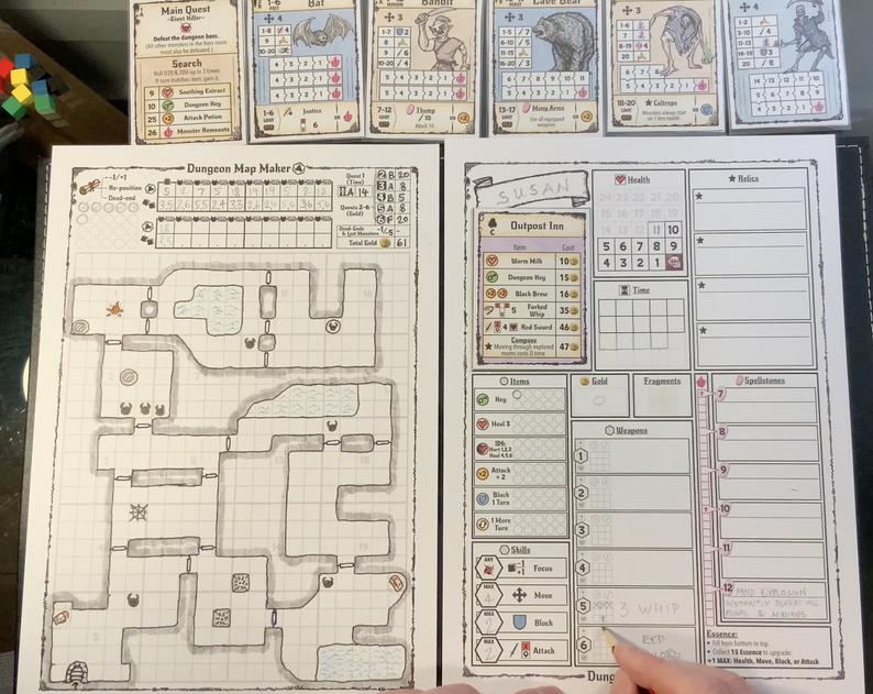 Dungeon Map Maker by Harry Metcalf