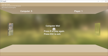3D Pong by JerryJiarui
