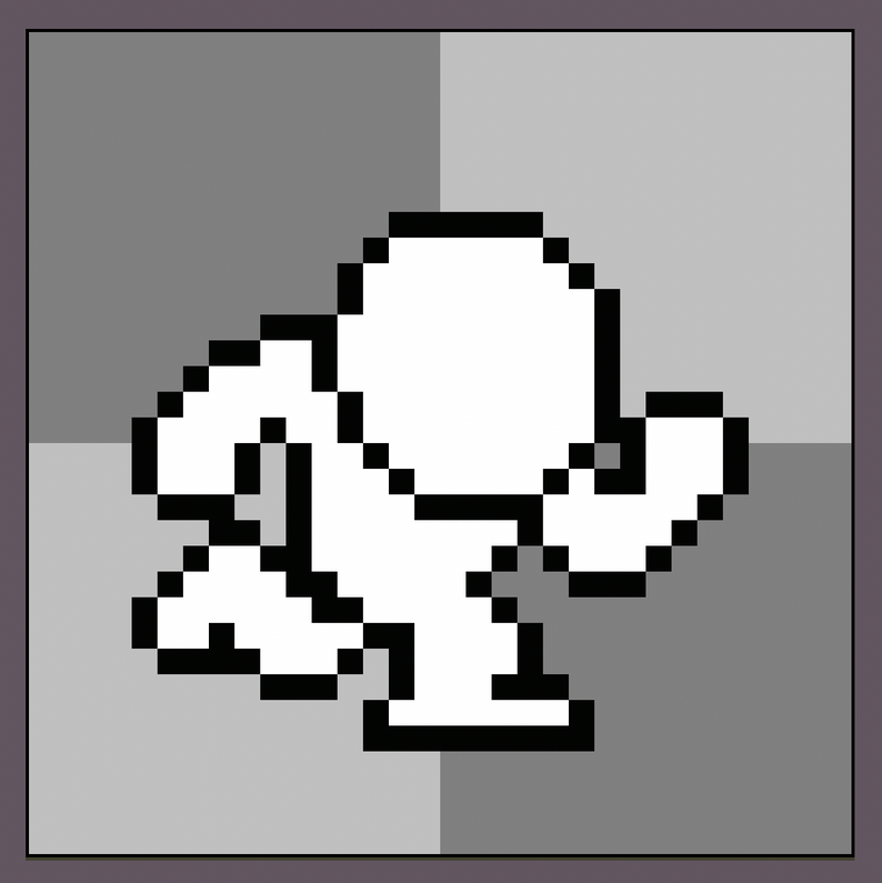8-Bit Platformer Sprite Template by Space Candy Media