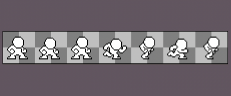 8-Bit Platformer Sprite Template by Space Candy Media