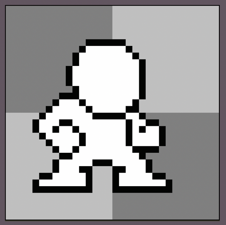 8-Bit Platformer Sprite Template by Space Candy Media