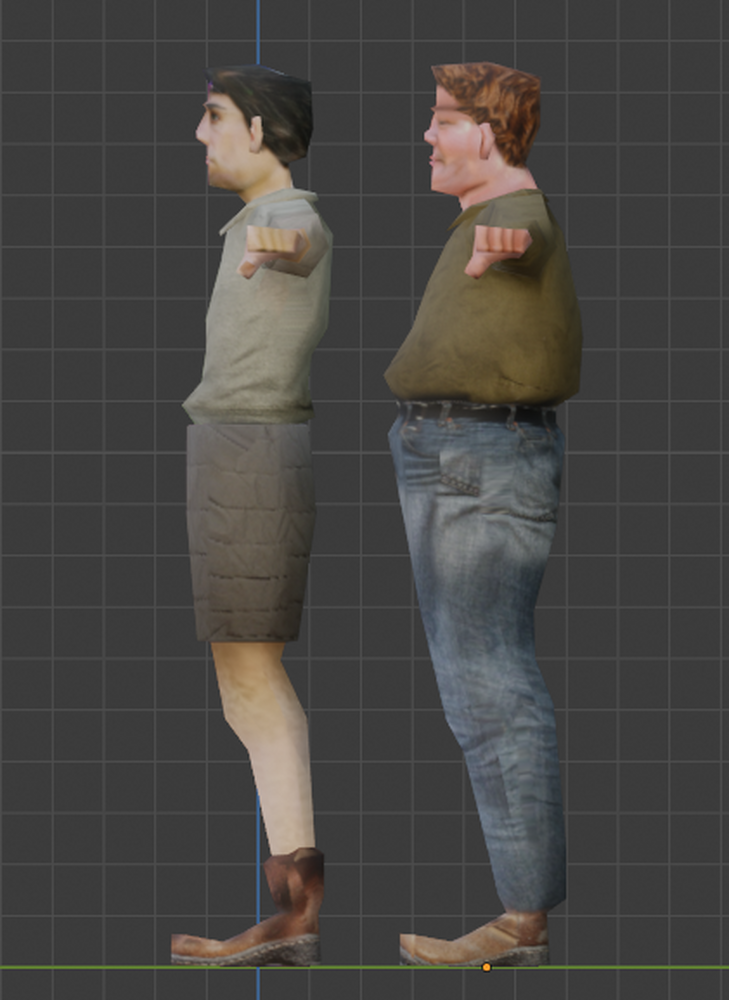 3D low-poly - dudes by joncrow