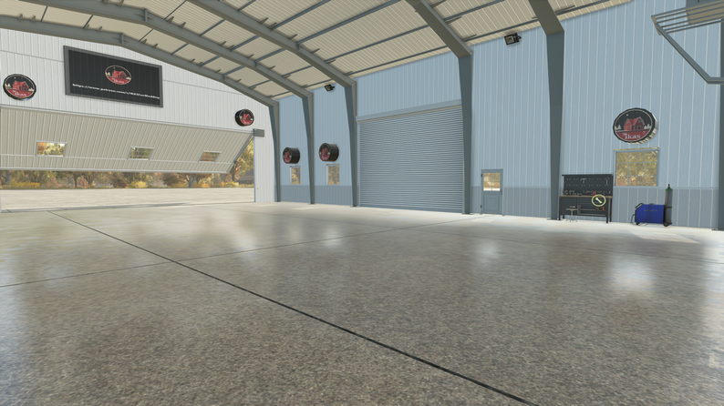 FS25 DEMO American MIDWEST Shop by IKAS FanModding