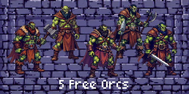 Orc Pack #1 by Mytherata