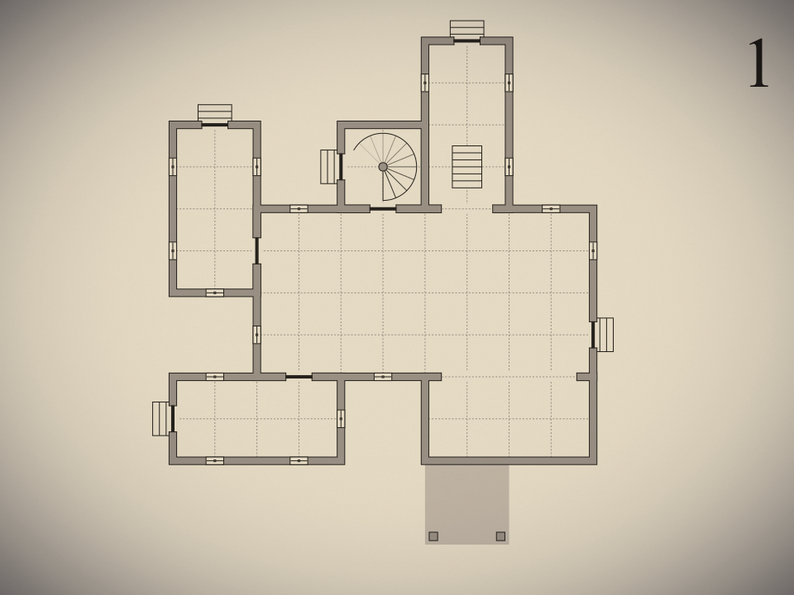 Procgen Mansion by watabou
