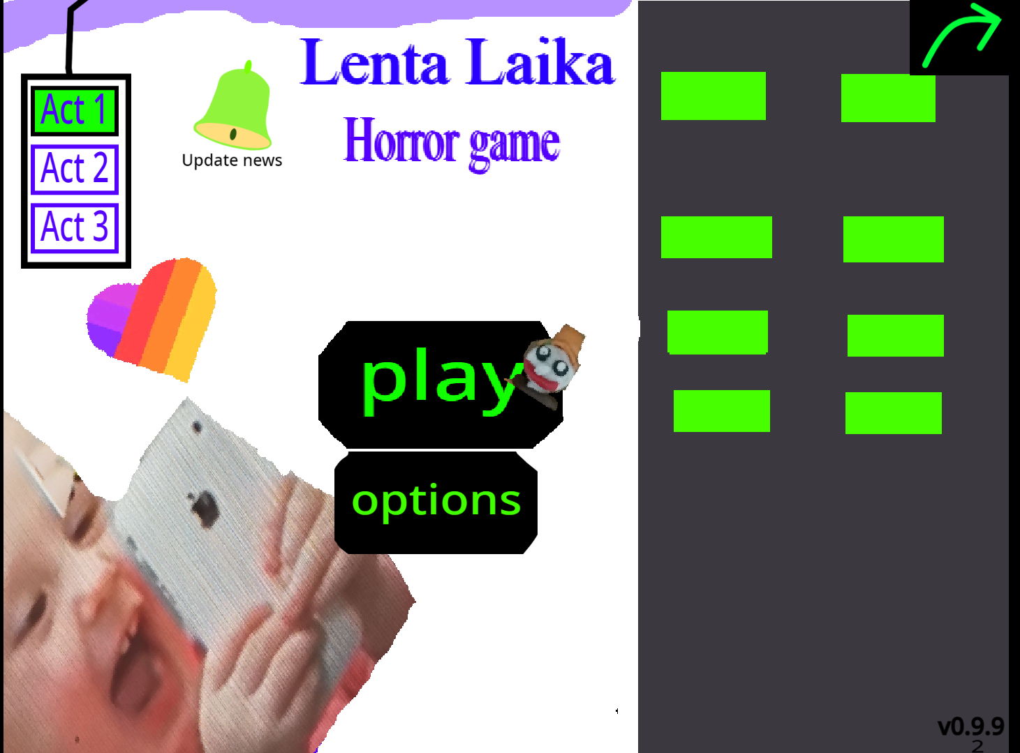Lenta Laika Horror Game by Game studio 32