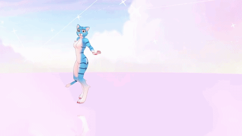 Sky, Cat VRChat Avatar by Galileo