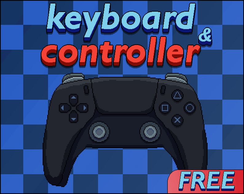 48 x 48 Keyboard and controller icons ( updated 1.3V) by AdamGDA