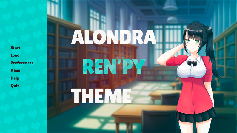 Alondra - Free Ren'Py Theme by Lanto