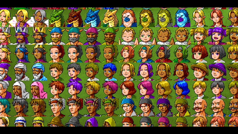 MEGA Fantasy Walking NPCs & Faces by Marumugi4510