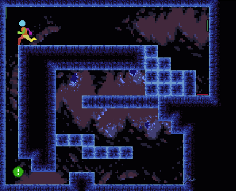 Dark Caves (Made Using The bittyBIG 2D Platformer Kit) by bittyBIGstudio