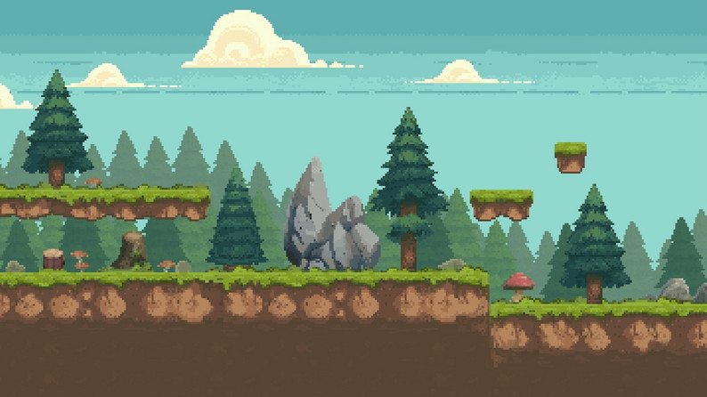 Forest Platformer by oleekconder