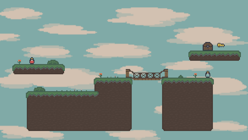 Simple Platformer Tileset by YUNG DR£W