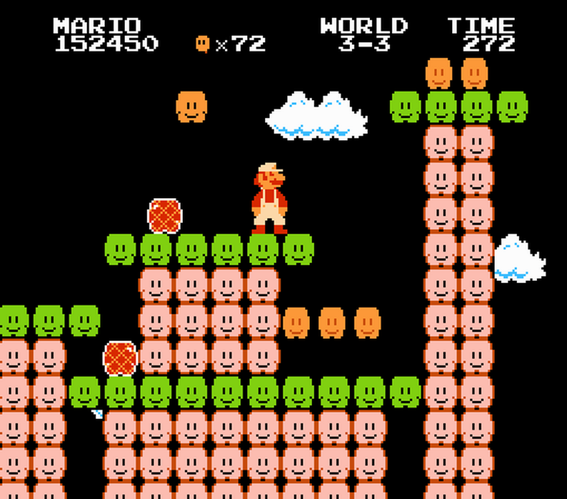 Super Mario: Clouds by Michael Iantorno