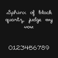 Pixel Font Update - Pixel Script - Pixel Script - Pixel Font by Bragorn