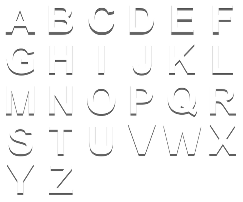 FREE - Alphabet Spritesheet by ForwardSlashGames