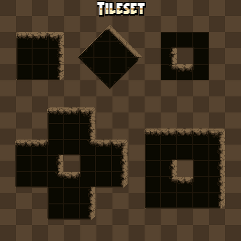 The Tileset Template for Platformers and TopDown by jasontomlee