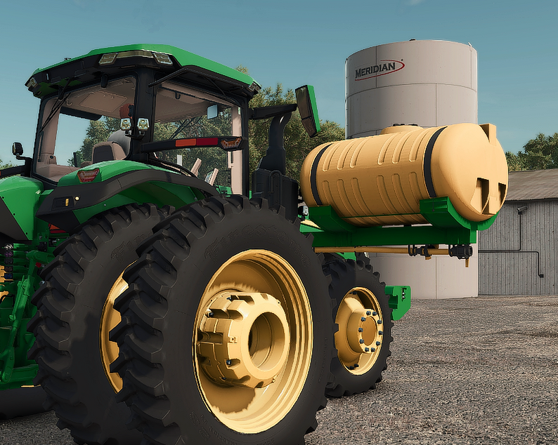 fs25 saddle tanks by FieldWise Modding