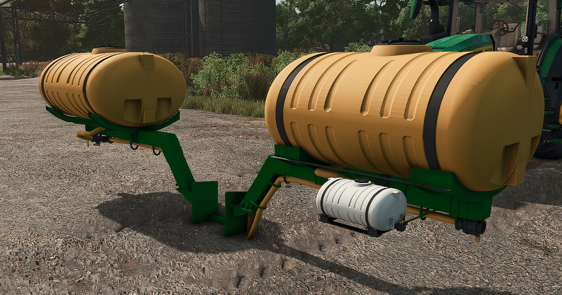 fs25 saddle tanks by FieldWise Modding
