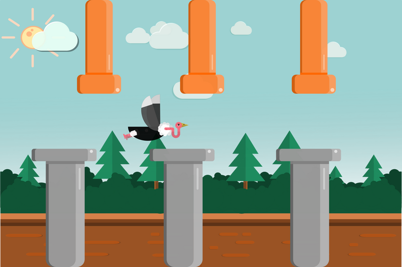 Skybound Birds - 2D Sprites & Animations Pack Flappy Bird Style Game ...