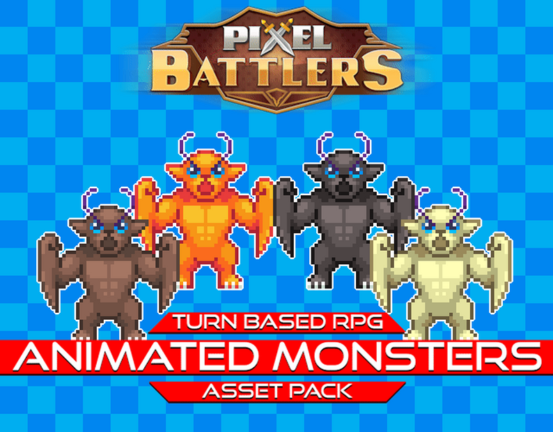 Turn Based RPG Monsters Pack 15 by ELV Games