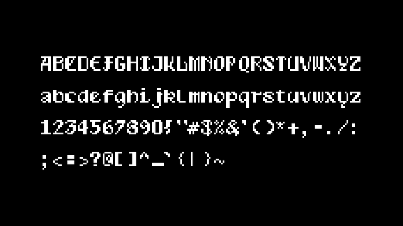 Medieval Pixel Font by Raitonexe