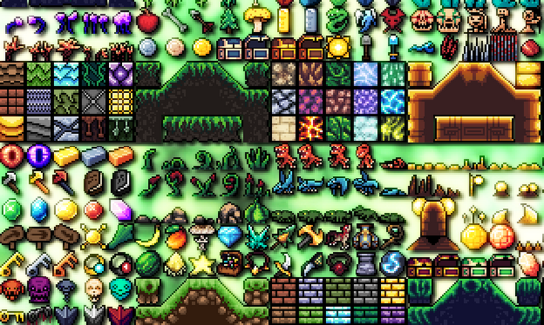 Platformer & Items Asset Pack by Matthew Young