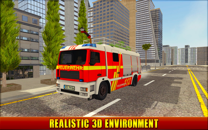 Firefighter Simulator 2018: Real Firefighting Game by Apex Logics