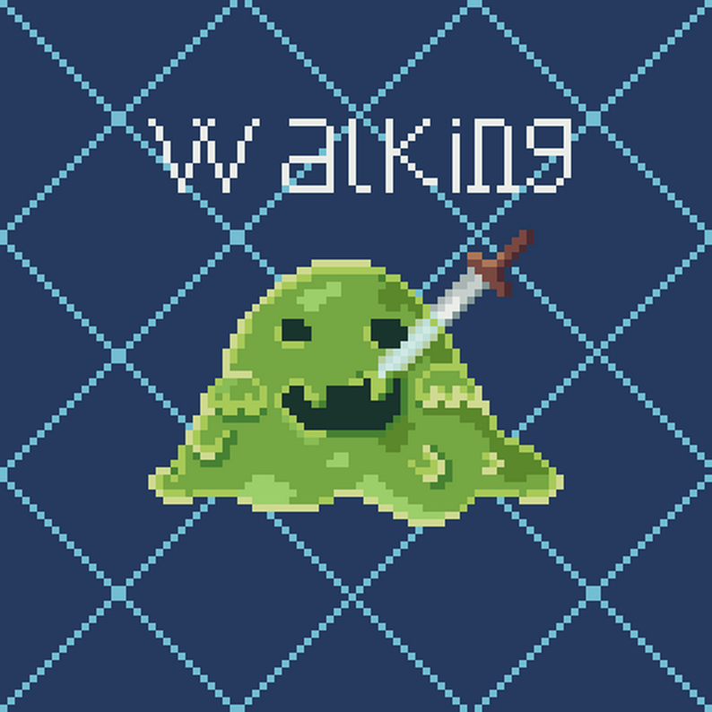 Free 2D Pixel Art Troll and Slime Sprite by Elysian Game Studio