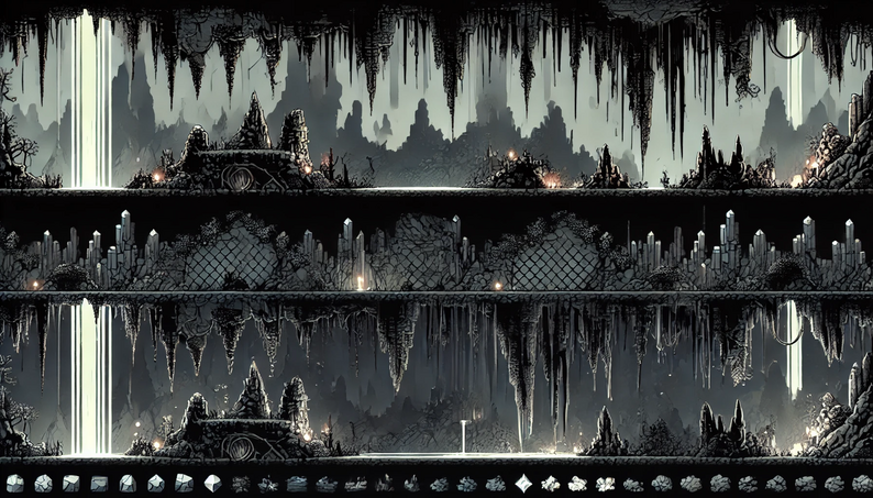 Horror Game Asset Pack - 2D Platformer Game Assets by StarrrDev