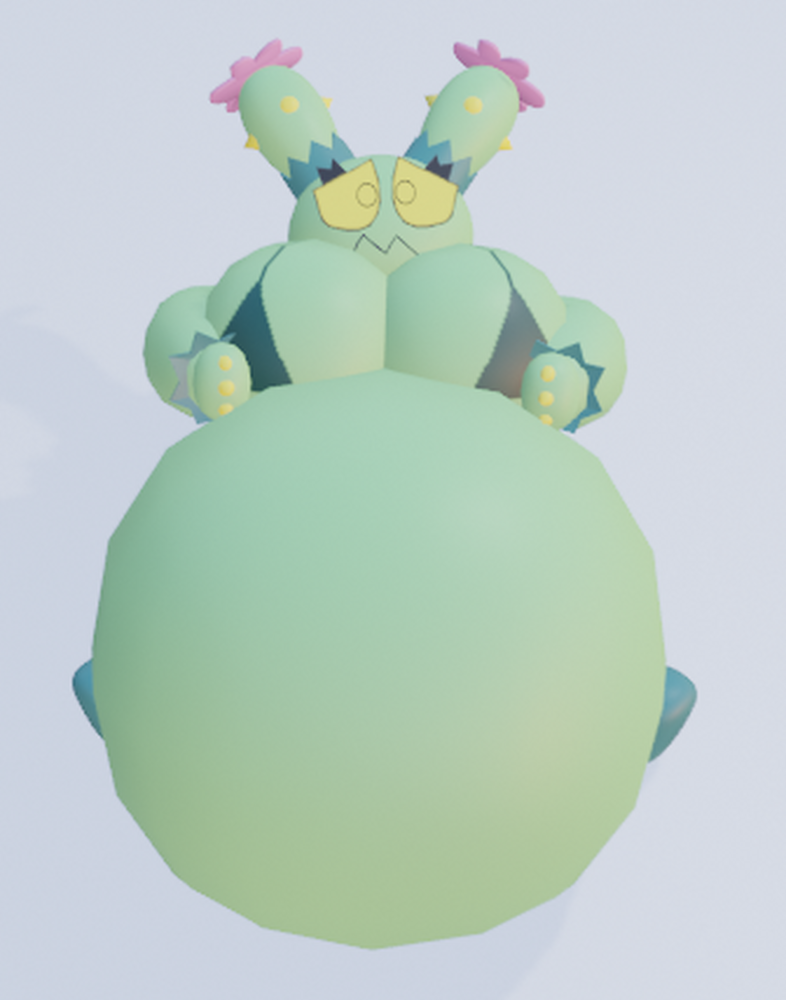 maractus bikini inflation 3D by leon1111