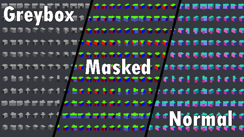 Isometric Tiles Template by Robotnick